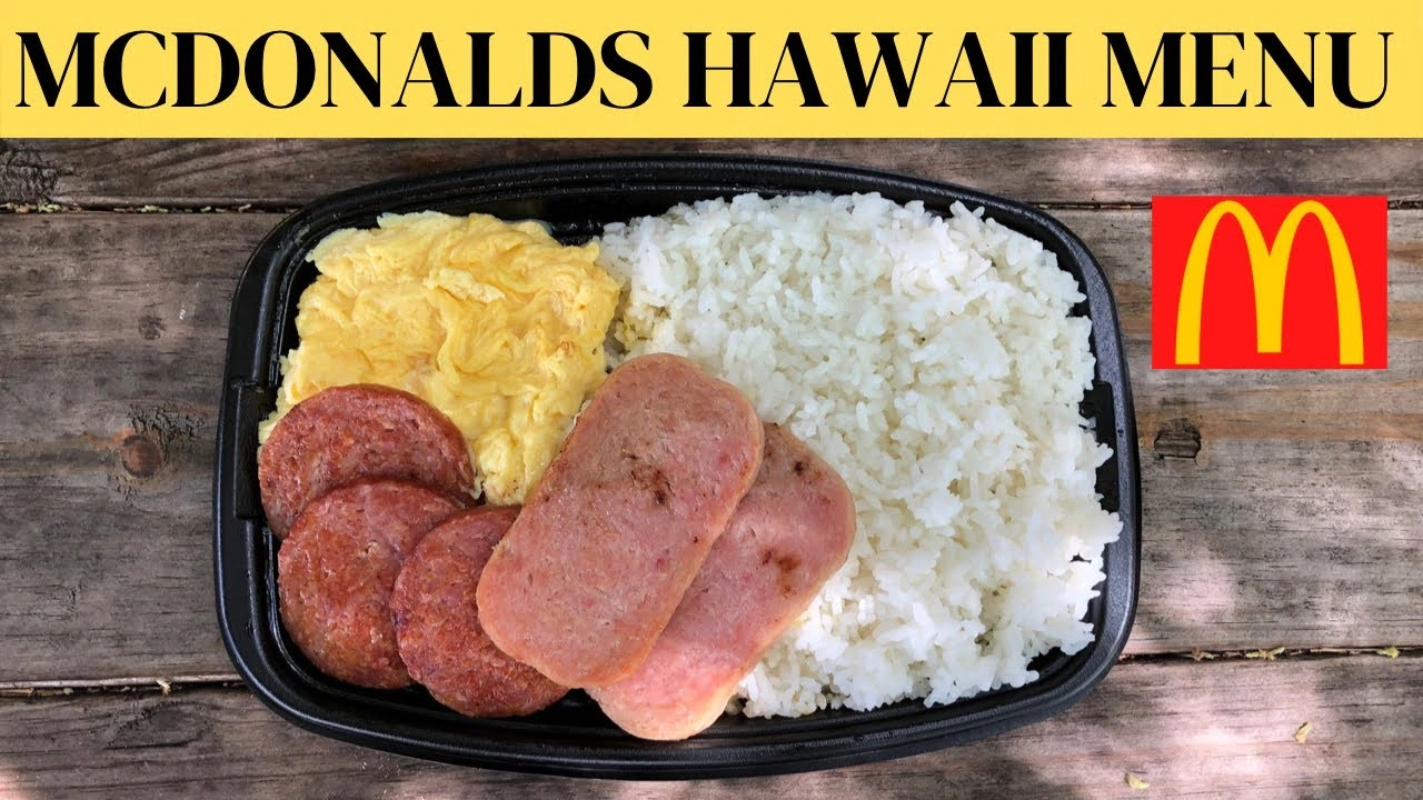 McDonald's Hawaii Menu Prices and Menu Specials