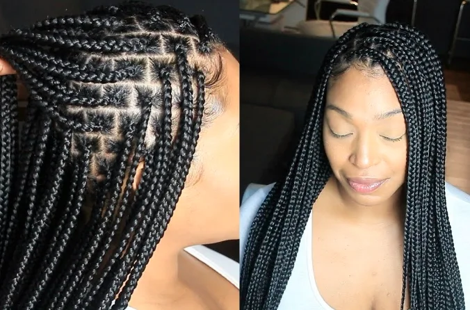 Small Knotless Braids: A Trendy Style For Summer